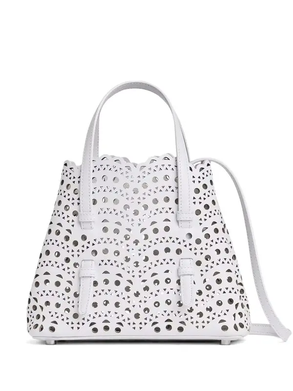 Alaïa Leather Mina Tote Handbag