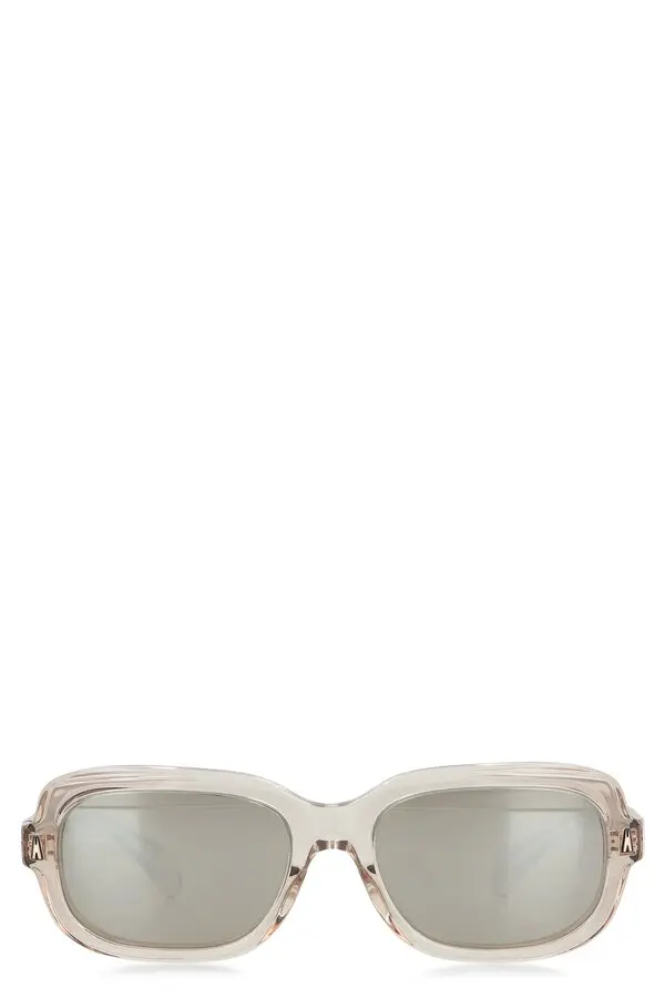 Moncler Rectangular Frame Sunglasses - Transparent