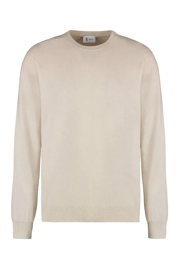 THE ALPHABET The Ribbed Wool-cashmere Knit Sweater