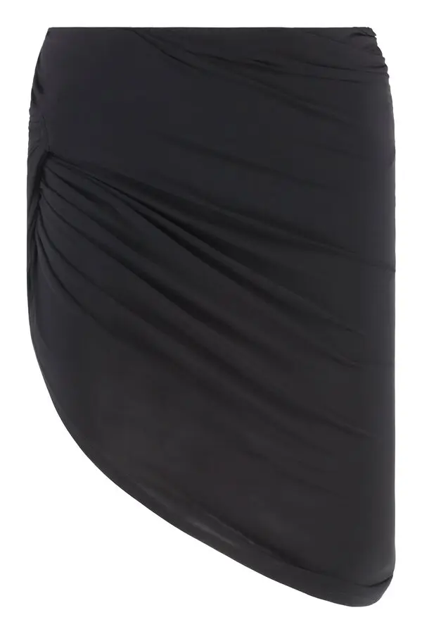 Jacquemus Asymmetrical Draped Skirt