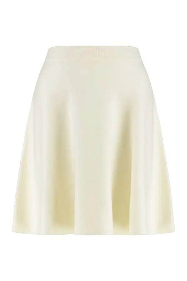 Max Mara Ubalda Crêpe Cotton Mini Skirt