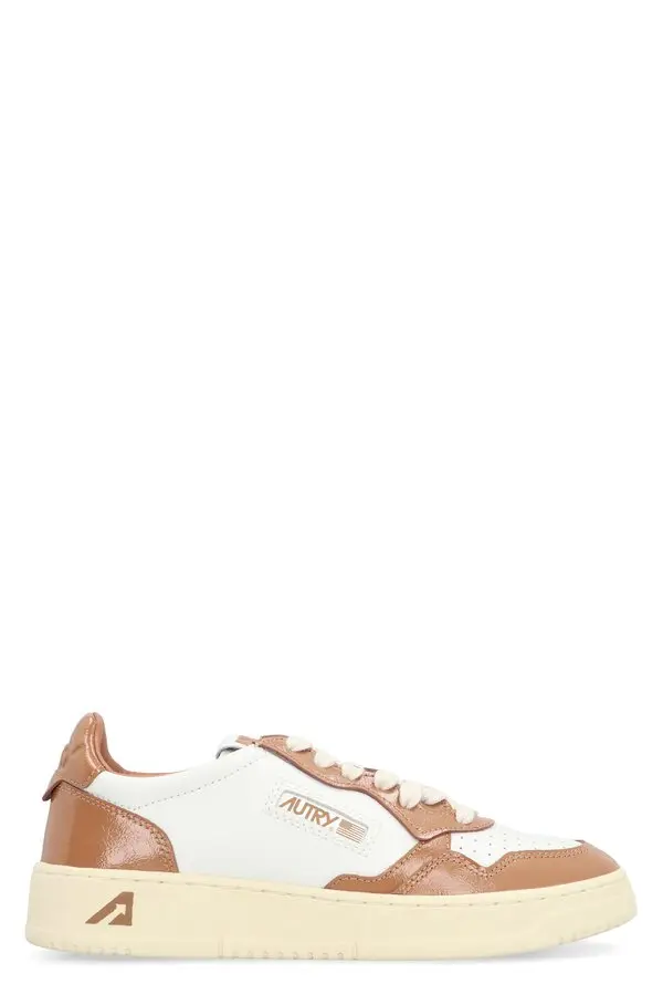 AUTRY Medalist Leather Low-top Mini Sneaker For