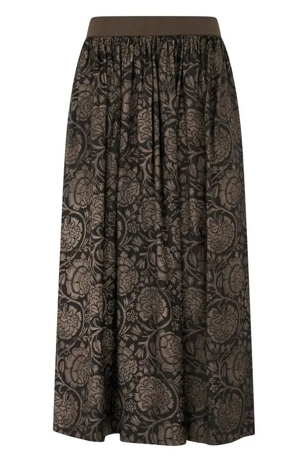 UMA WANG Printed Midi Skirt