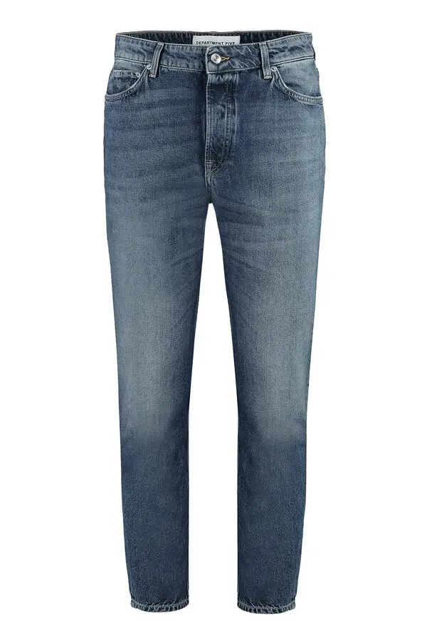 DEPARTMENT 5 Slim Fit Jeans With Back Logo Label