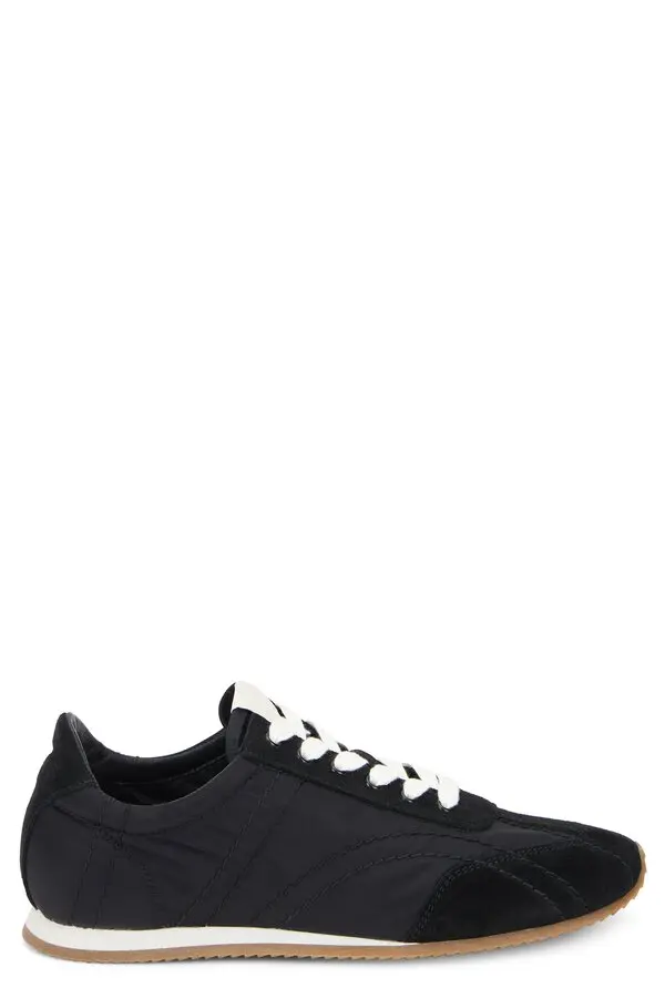 TOTEME Recycled Nylon And Suede Minimalist Sneakers