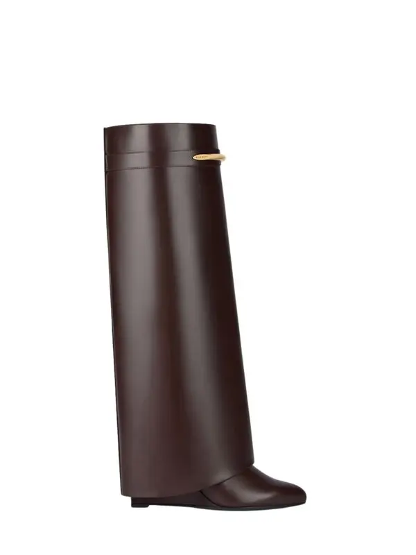 Givenchy Calf Leather Ankle Boots - Marrone