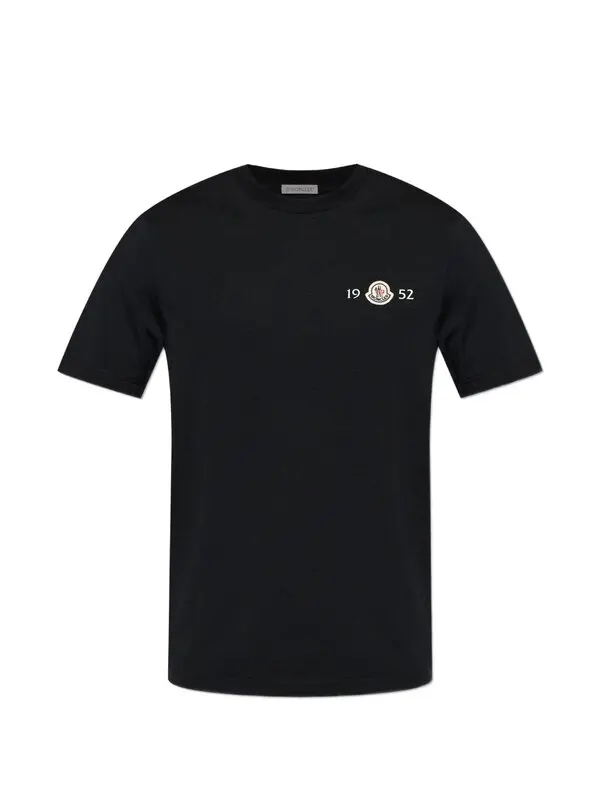 Moncler Logo T-shirt - Black