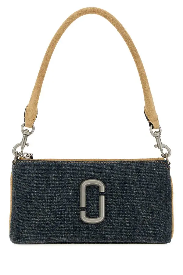 Marc Jacobs Denim Shoulder Handbag - Blue
