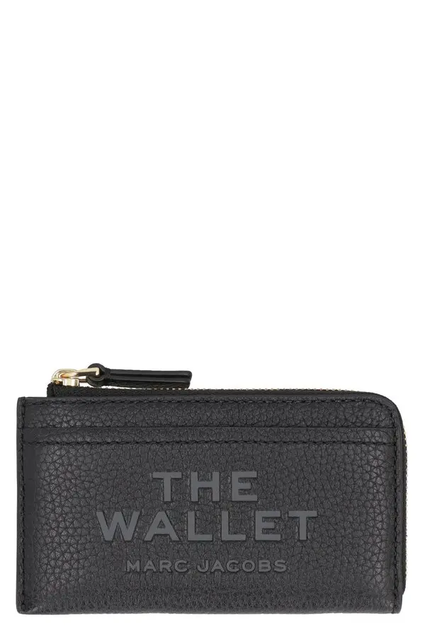 Marc Jacobs Top Zip Mini Multi Wallet Leather