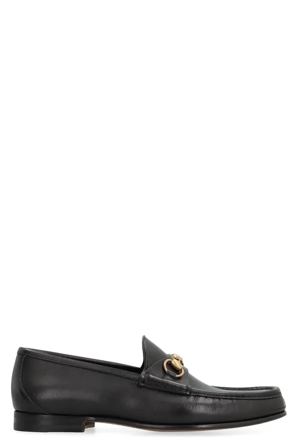 Gucci Horsebit Leather Loafers