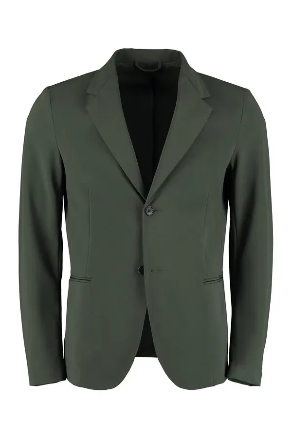 THE ALPHABET The Single-breasted Two-button Jacket With Lapel Collar