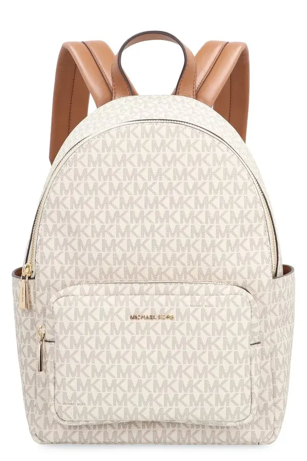 Michael Kors Logo Print Backpack - Panna