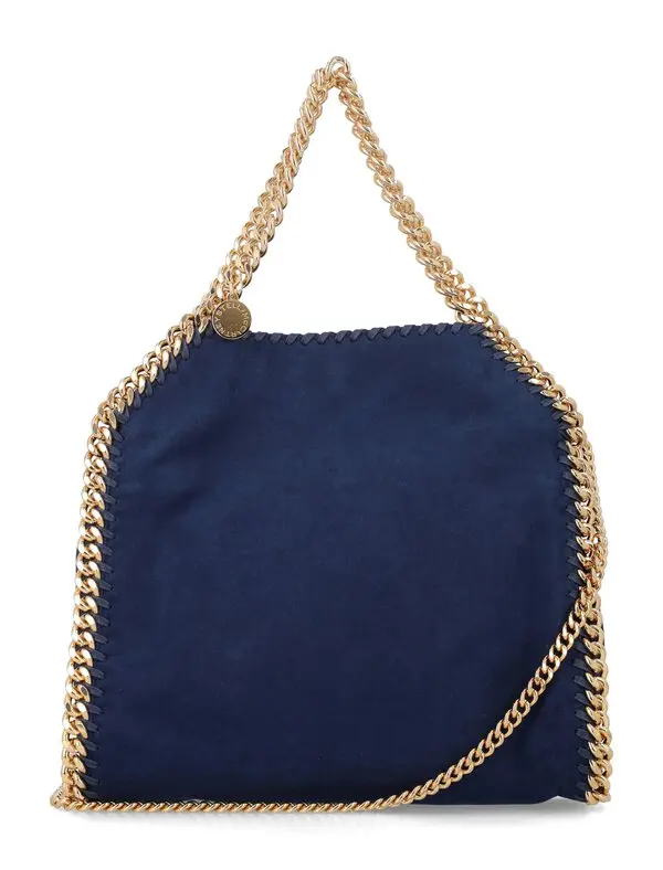 Stella McCartney Polyamide Shoulder Bag With Chain Strap - Blu