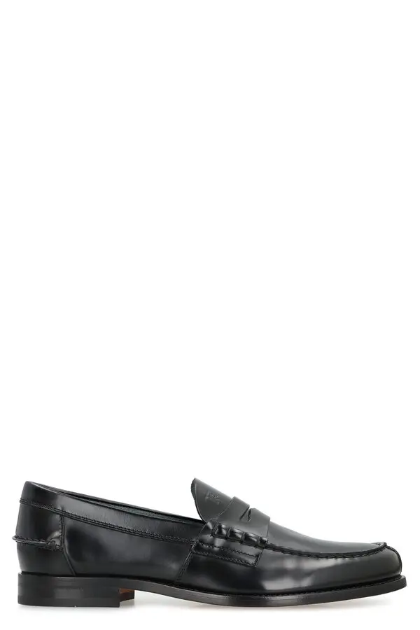 TOD`S Tod's-inspired Patent Leather Loafers With Embossed Monogram