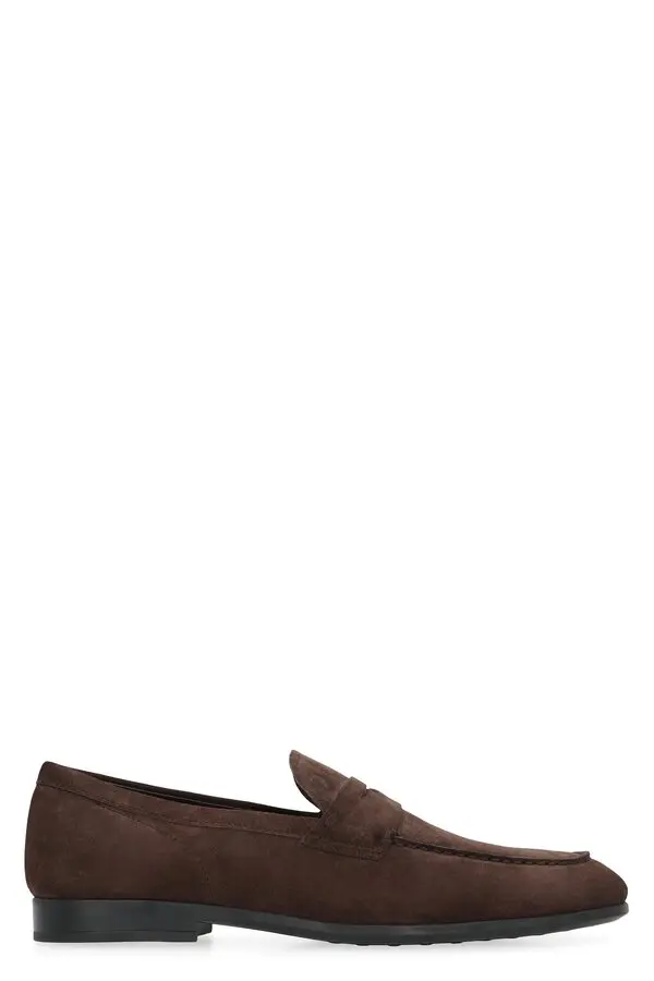 TOD`S Tod's Suede Penny Loafers