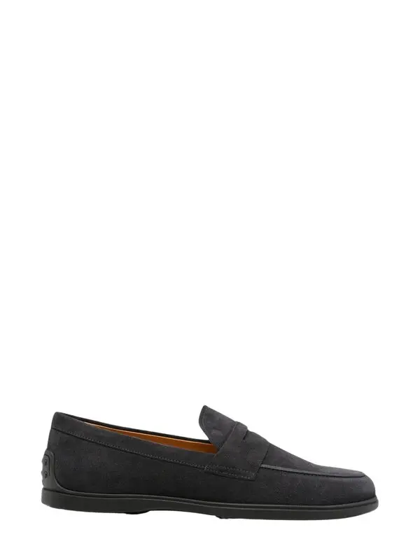 TOD`S Tod's Calf Suede Leather Flat Shoes