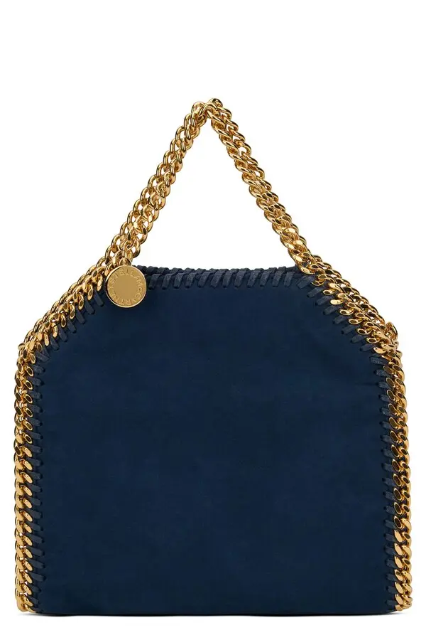 Stella McCartney Mini Falabella Mini Handbag In Synthetic Suede