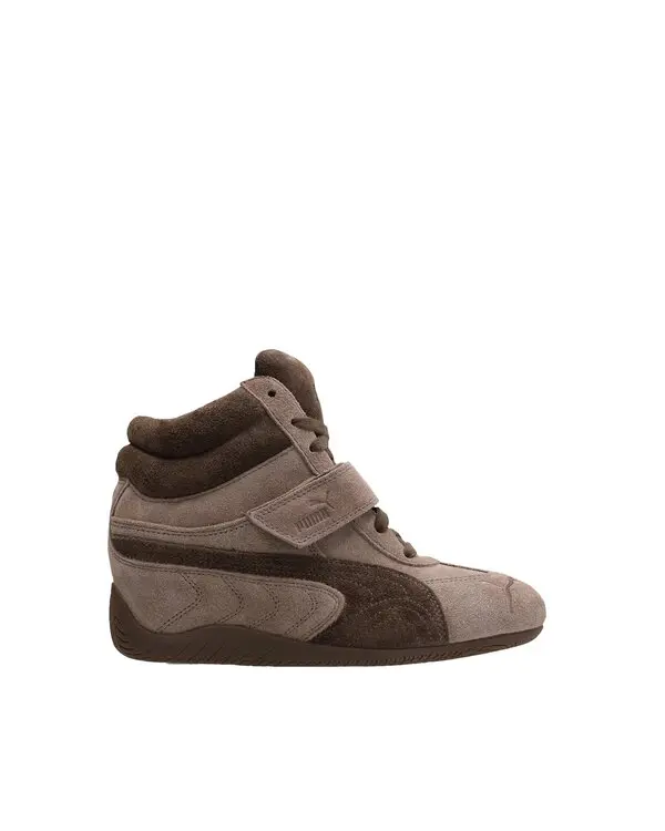 PUMA Suede-trim Low-top Sneakers - Brown