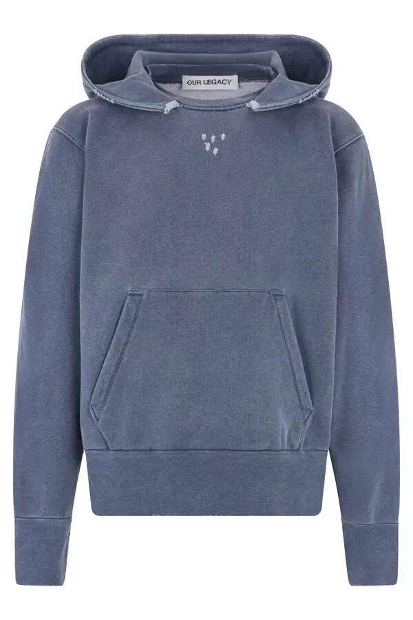 Our Legacy Relic Hoodie 1000 Points Print - Blue