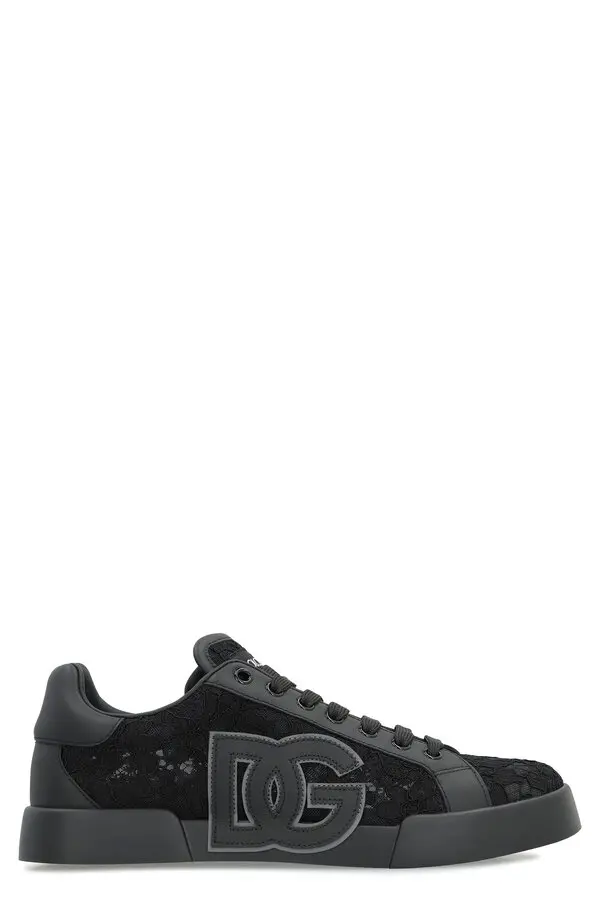 Dolce & Gabbana Taormina Low-top Sneakers - Black
