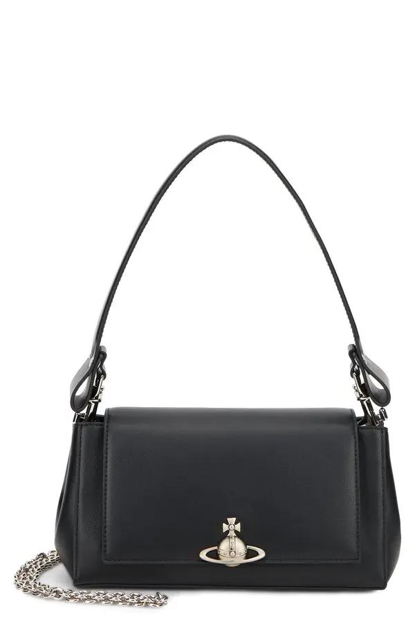 VIVIENNE WESTWOOD Medium Handbag With Iconic Orb Detail