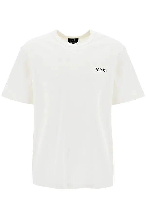 A.p.c. Boxy Petit Cotton Crew-neck T-shirt - Ivory