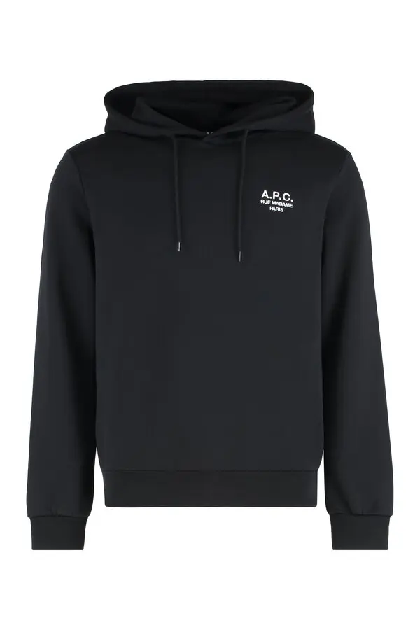 A.p.c. Classic Cotton Hoodie - Black