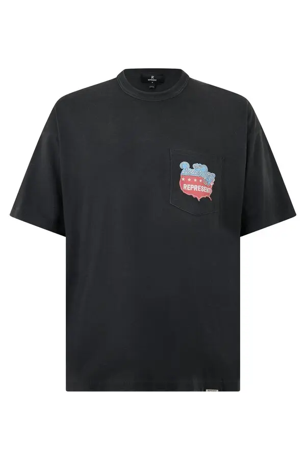 REPRESENT Logo Comfortable Cotton T-shirt