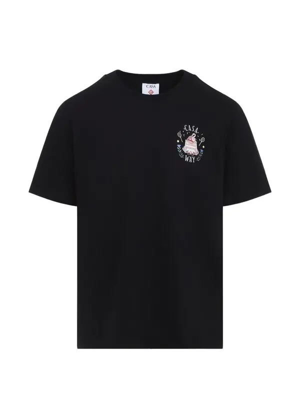Casablanca Classic T-shirt - Black