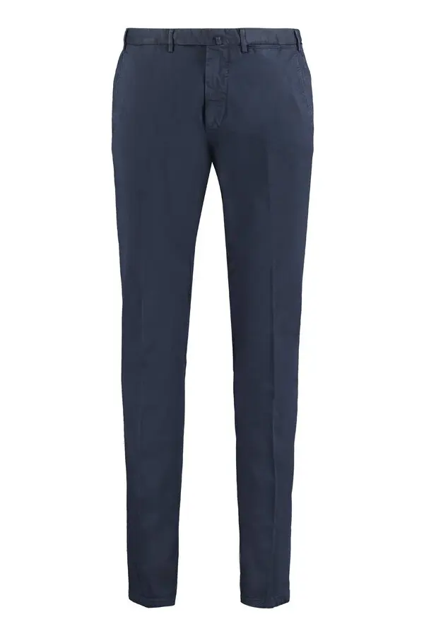 THE ALPHABET The Alphabet Stretch Cotton Chino Trousers For