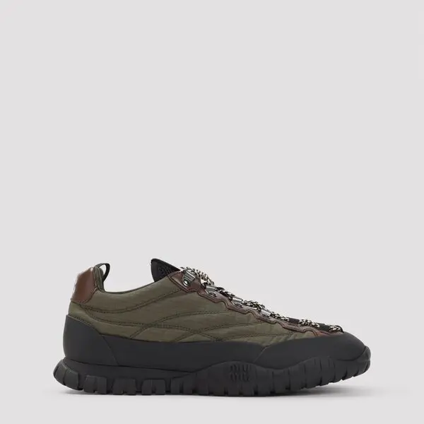 Miu Miu Recycled Polyamide Lace-up Shoes