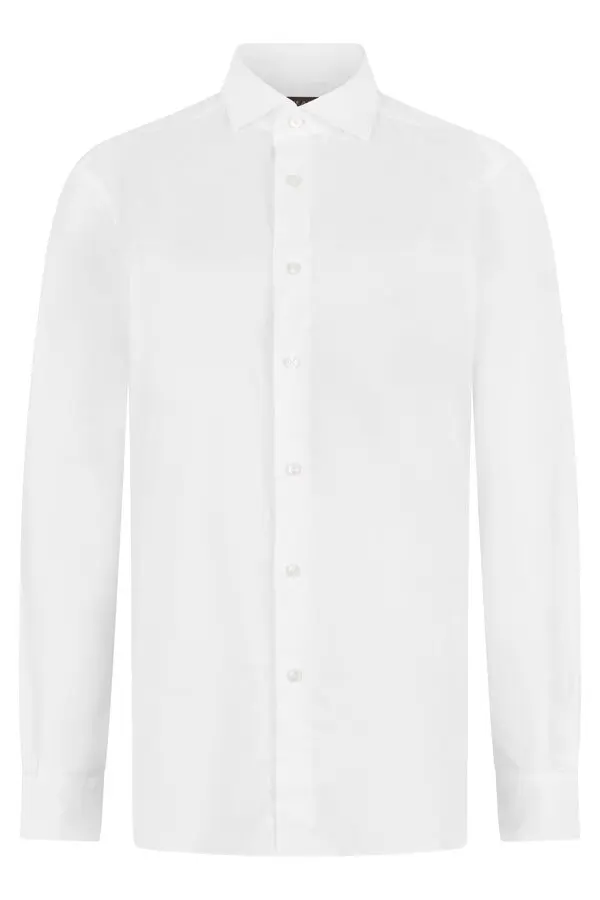 SLOWEAR Cotton Shirt For Lightweight Breathable Long Sleeve