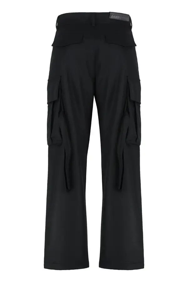 DARKPARK Cargo Pants In Wool, Straight Fit With Flap Pockets