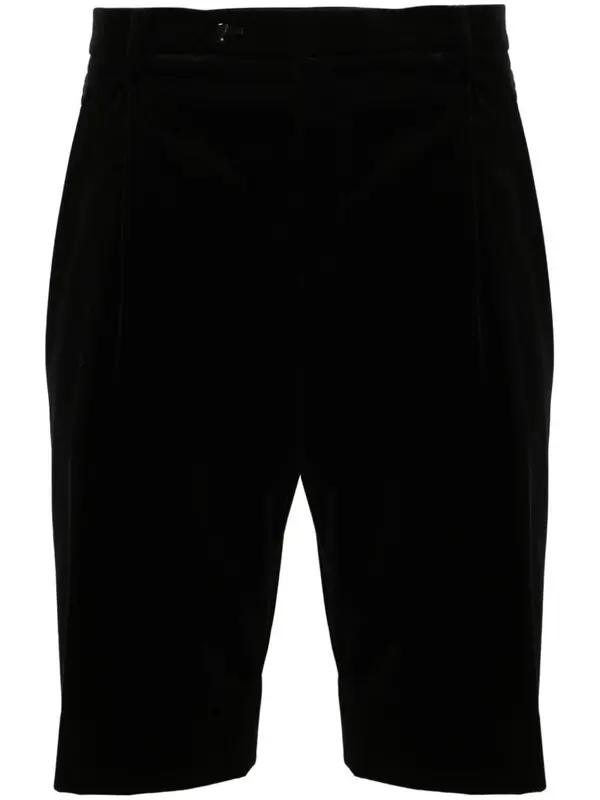 Gucci Velvet Short Trousers - Black