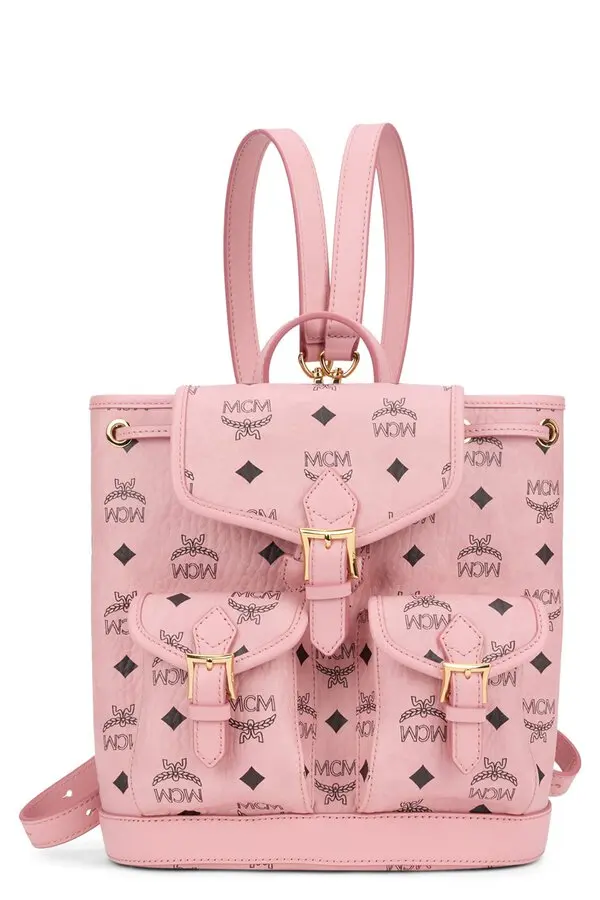 Mcm Mini Monogram Backpack