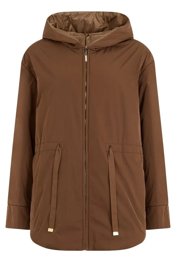 Max Mara Padded Hooded Jacket With Drawstring Pockets