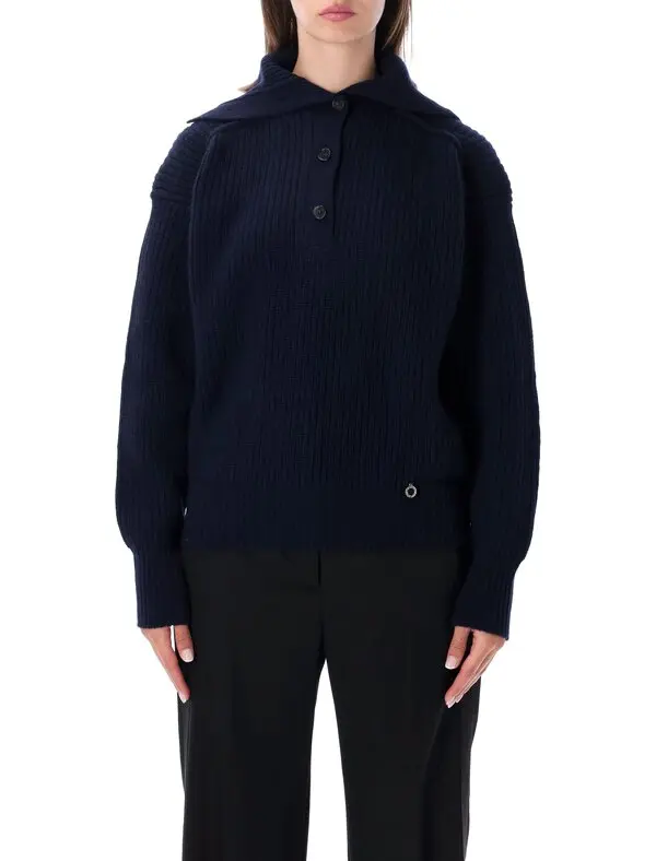Stella McCartney Cashmere & Virgin Wool Sweater - Blu
