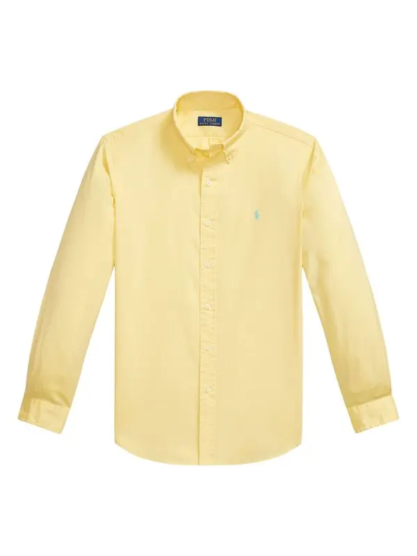 Ralph Lauren Classic Fit Cotton Button-down Shirt - Yellow