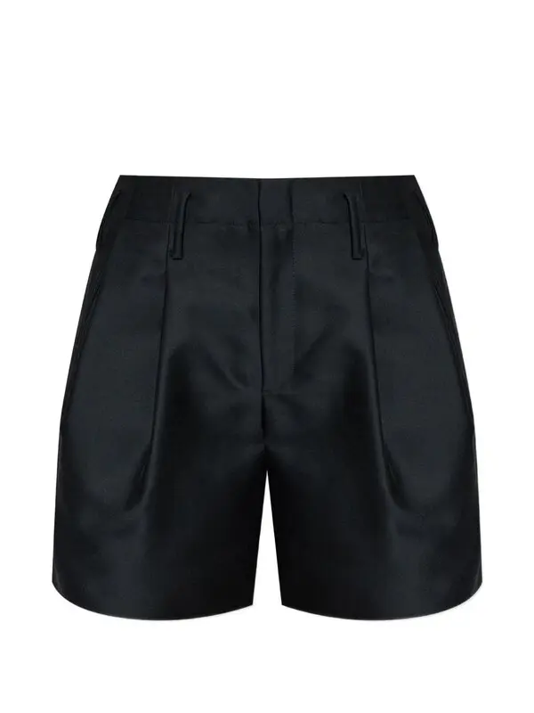 Kenzo Tailored Virgin Wool And Silk Shorts
