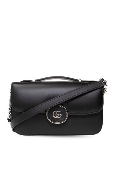 Gucci Gg Refined Handbag - Black