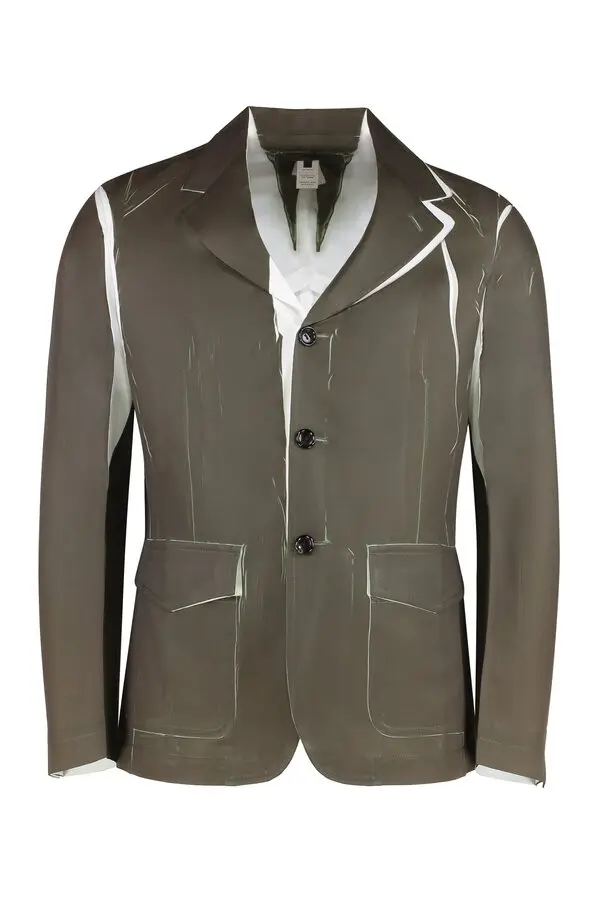 Comme Des Garçons Single-breasted Three-button Jacket