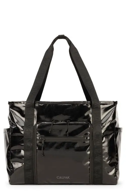 CALPAK Terra 35l Water-resistant Zip Tote - Obsidian