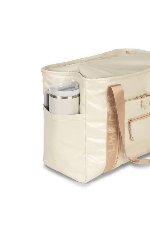 CALPAK Terra 35l Water-resistant Zip Tote - White Sands