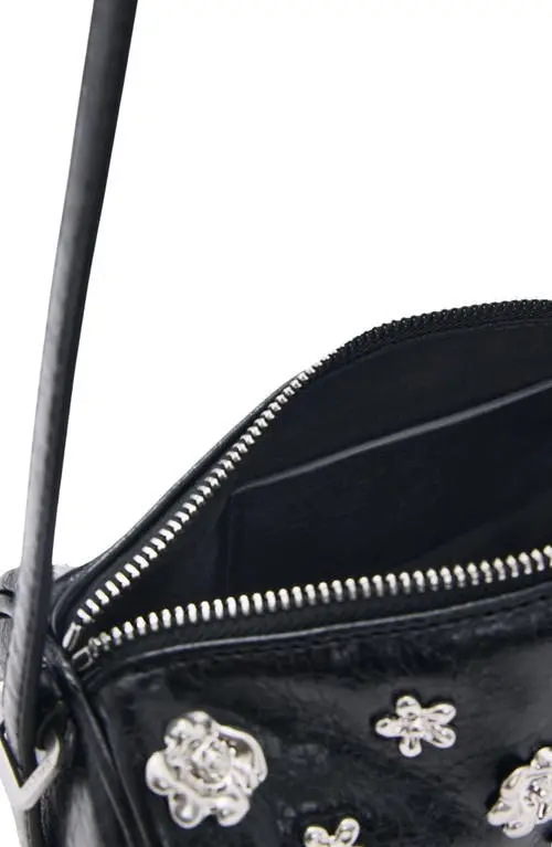 Desigual Small Faux Leather Barrel Shoulder Bag