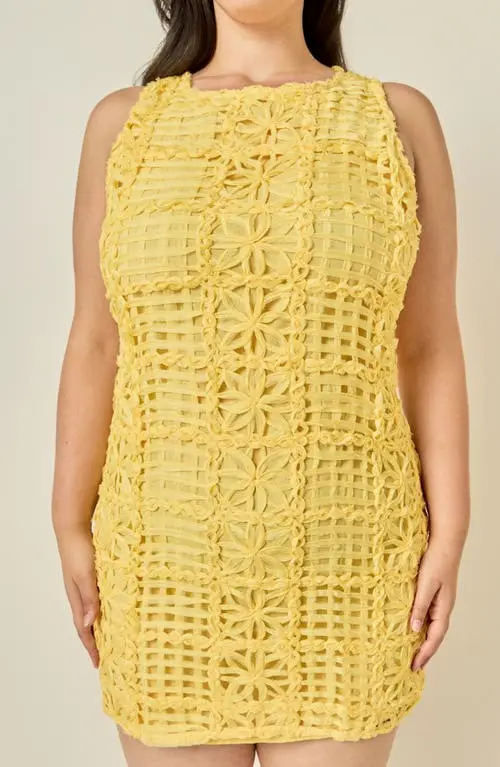 Endless Rose Floral Lace Minidress