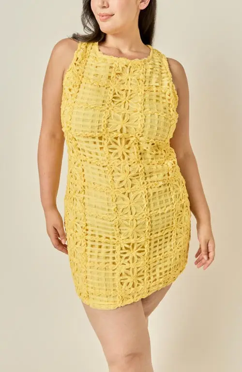 Endless Rose Floral Lace Minidress