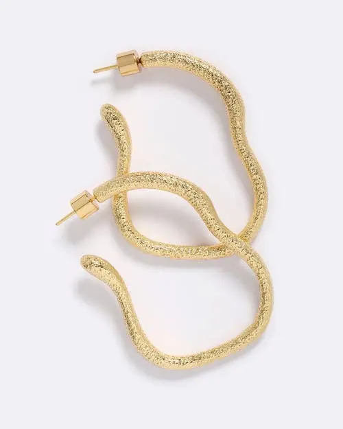 EMMA PILLS Obsession Hoops - Gold