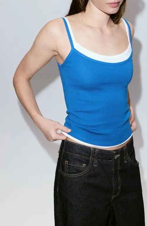 Mango Layered Crop Camisole