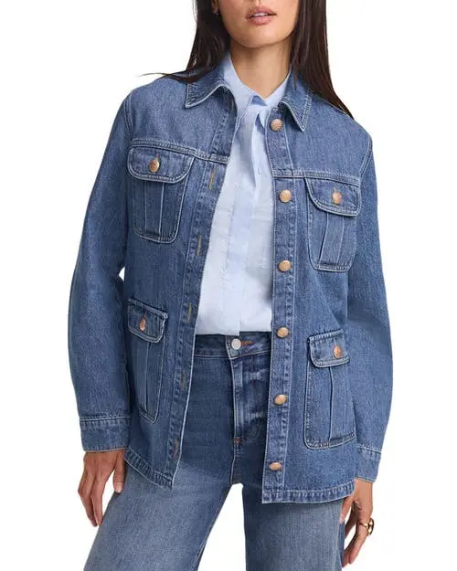 Mint Velvet Denim Shacket