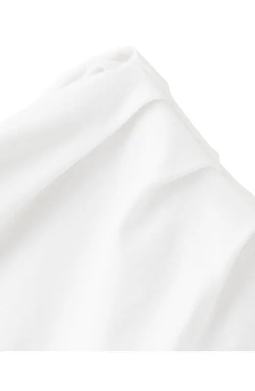 Mango Ruched One-shoulder Top